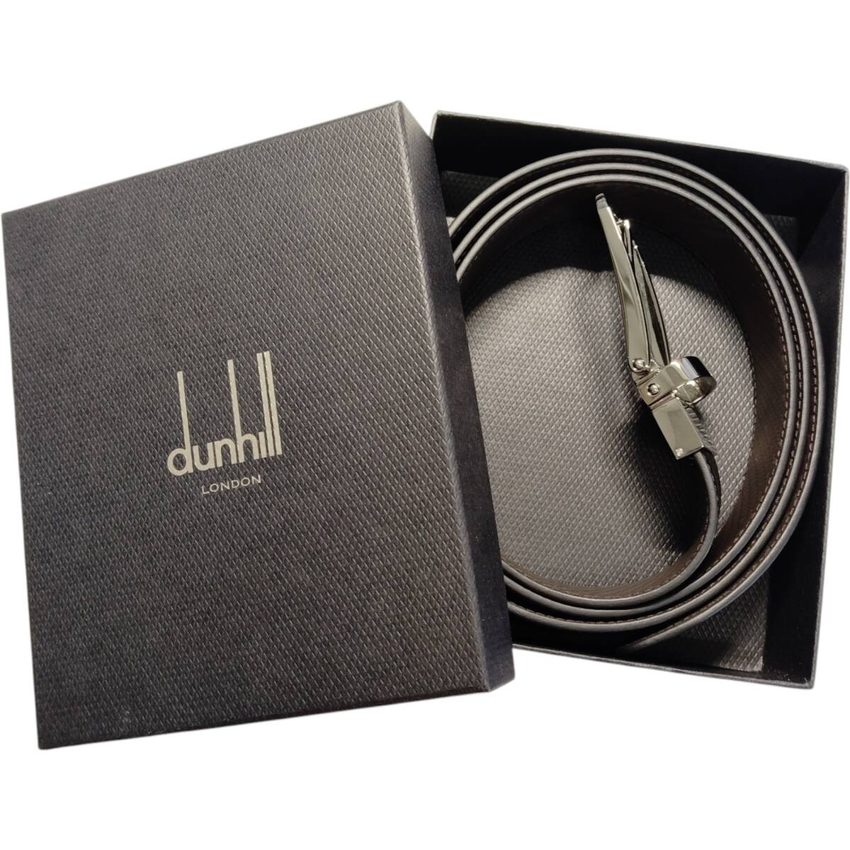 【未使用】【未使用品】 dunhill ダンヒル レザー リバーシブル シルバー金具 ベルト メンズ kyS12940ROの落札情報詳細 - Yahoo!オークション落札価格検索 オークフリー