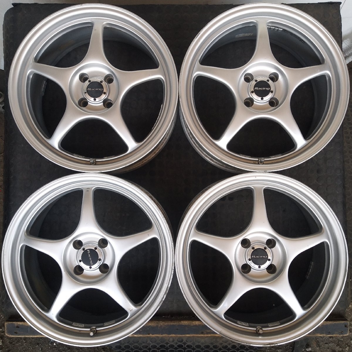 【傷や汚れあり】T1-188【4本価格】【17×7J 4x100 ET+35 ハブ60】ENKEI RACING・コンパクトカー等・店頭引取可能・適格請求書発行可能の落札情報詳細 ...