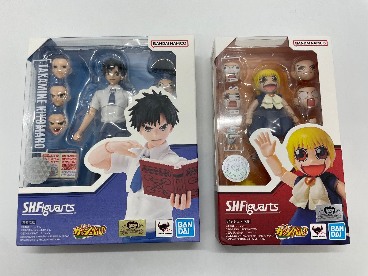 【未使用】未開封 S.H.Figuarts フィギュアーツ ガッシュ・ベル 高嶺清麿 フィギュアセット 金色のガッシュベル ☆良品☆ [322-0207-O6]の落札情報詳細 - Yahoo ...