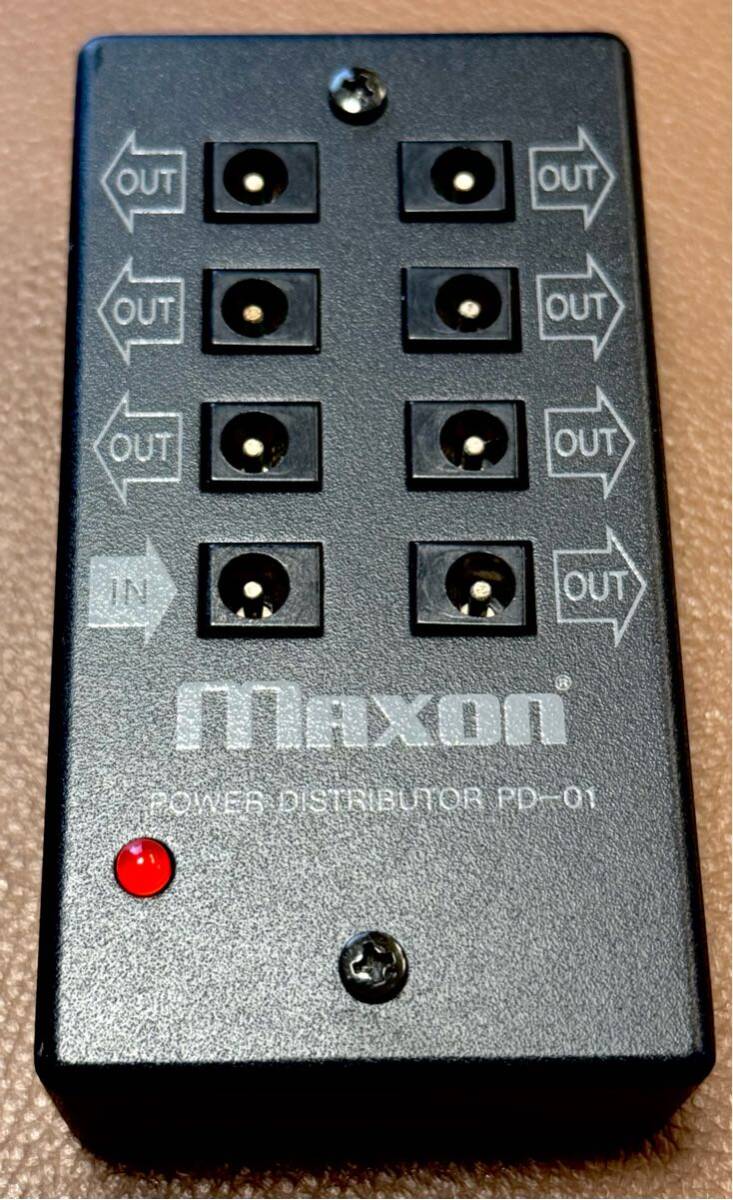 【やや傷や汚れあり】MAXON PD01 パワーディストリビューター パワーサプライ エフェクターの落札情報詳細 - Yahoo!オークション ...