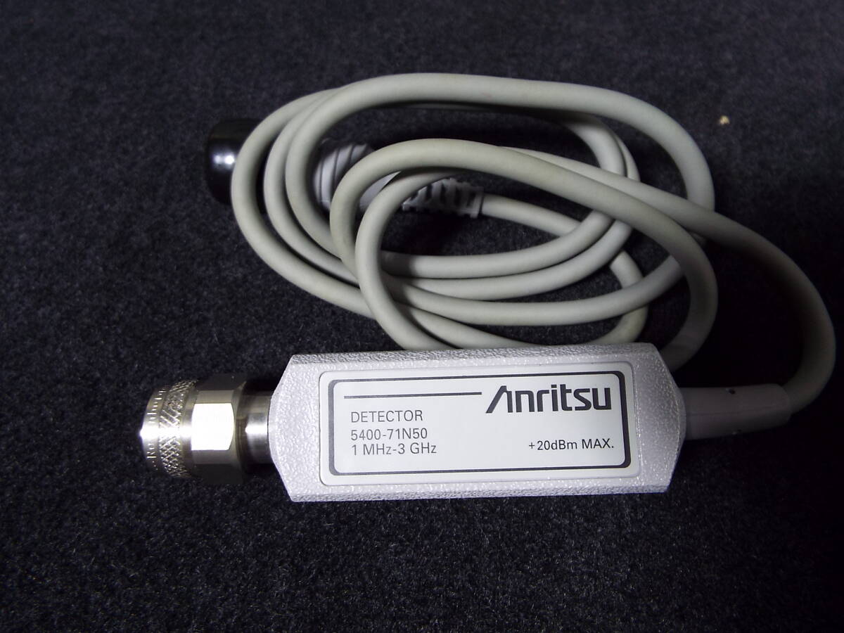 【やや傷や汚れあり】アンリツ Anritsu Detector 5400-71N50 1MHz-3GHz 検出器の落札情報詳細 - Yahoo!オークション落札価格検索 オークフリー