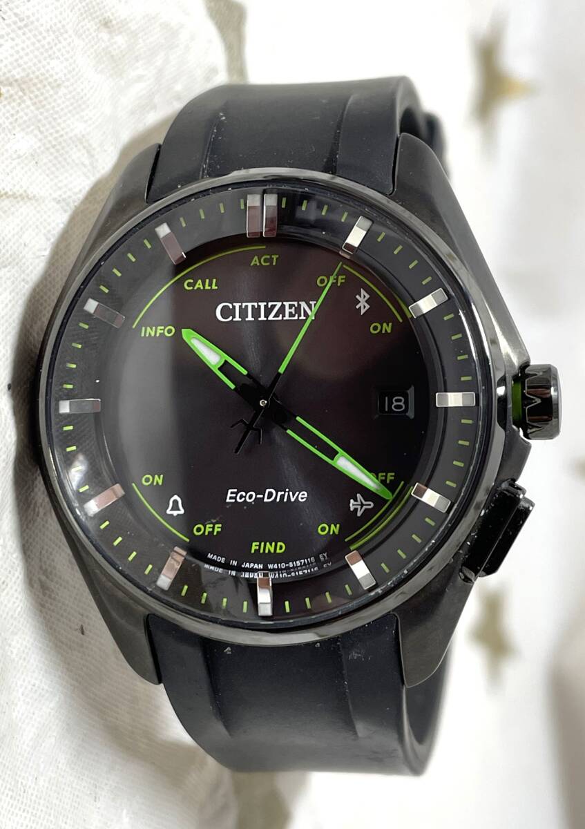 【傷や汚れあり】【使用品/稼働品/購入時期不明です】シチズン エコ・ドライブ GN-4W-S-12G W410MV-02 ブルートゥース 腕周り約20cm 10024の落札情報詳細 ...