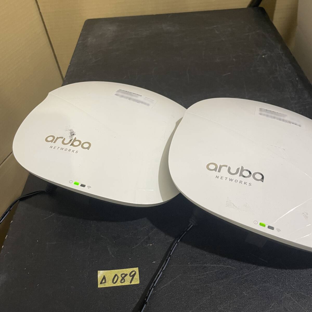【傷や汚れあり】(ヤ) 089【2台セット／通電OK】Aruba APIN0325 AP-325 ARUBA320シリーズ 無線LAN アクセスポイント AP 802.11ac Wi-Fi接続 ...
