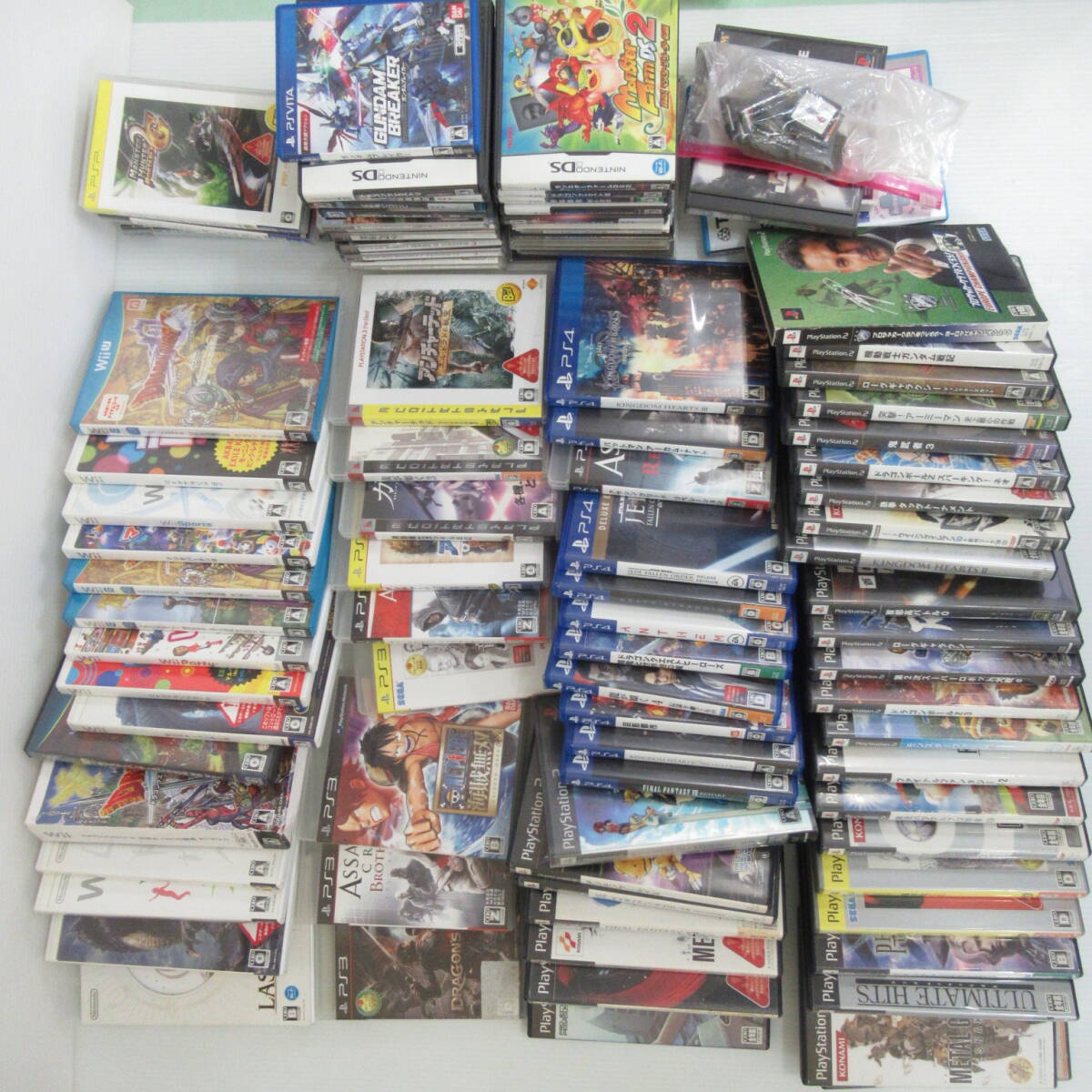 【傷や汚れあり】ゲームソフト 大量まとめ PS4 PS3 PS2 Wii DS 他 KONAMI SEGA NAMCO プレステ 玩具 120サイズ発送 w-3360309-19-mrrzの ...
