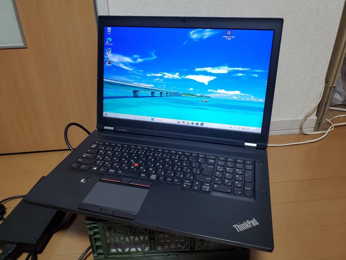 【やや傷や汚れあり】lenovo ThinkPad P70 Core i7 17.3インチ4K UHD IPS液晶 メモリ32GB SSD500GB Quadroの落札情報詳細 - Yahoo ...