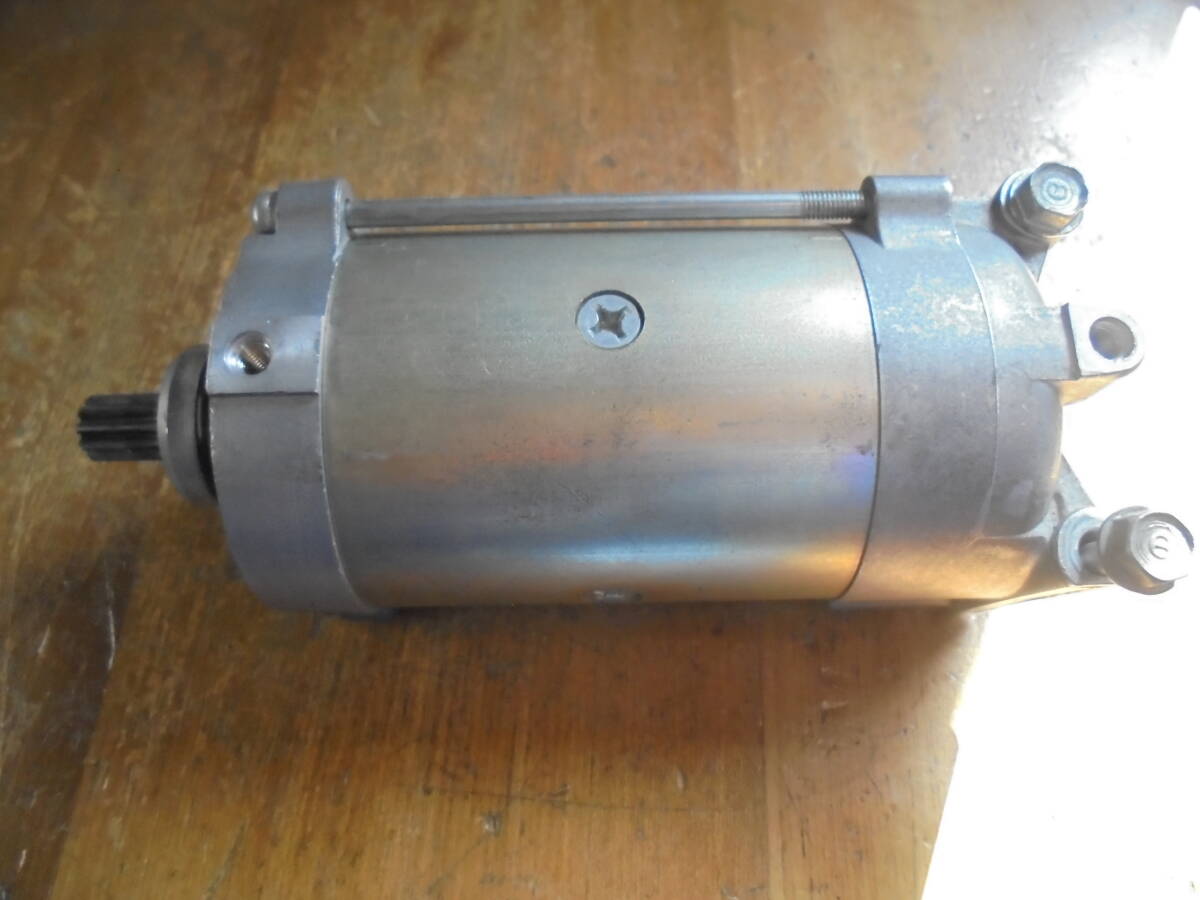 セルモーター スターターモーター 刻印 MITSUBA SM-220 12V 0.7KW 動画有り （CB750F CB900F ...