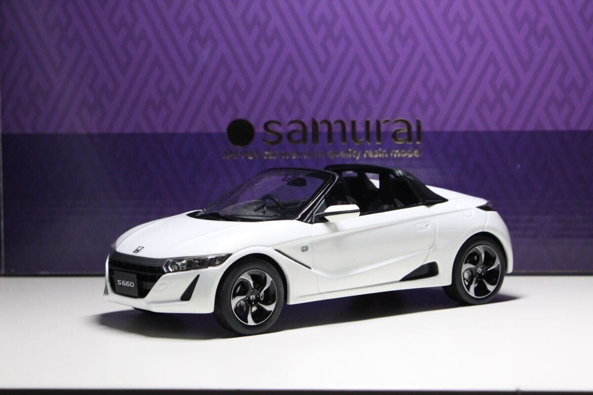 【目立った傷や汚れなし】1/18 samurai ホンダ S660 α ホワイト 600台限定Honda S660 サムライ 京商 Kyoshoの落札情報詳細 - Yahoo!オークション落札 ...