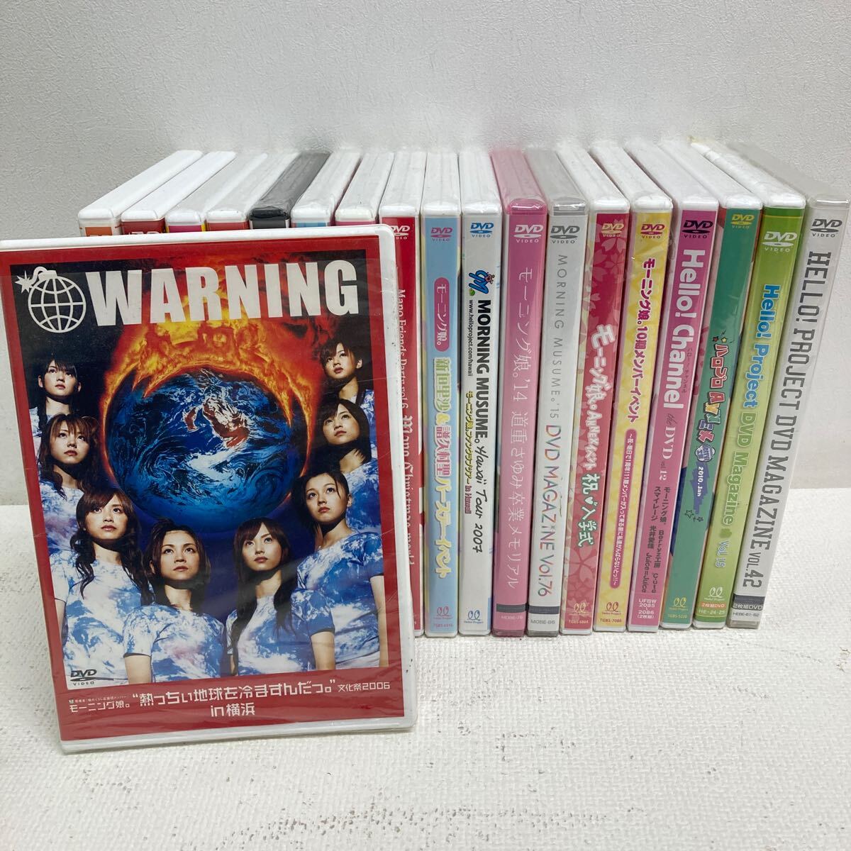 【未使用】I0228J3P まとめ★未開封 ハロー!プロジェクト Hello! Project モーニング娘。 スマイレージ Berryz工房 真野恵里菜 他 DVD 19巻セットの落札情報 ...
