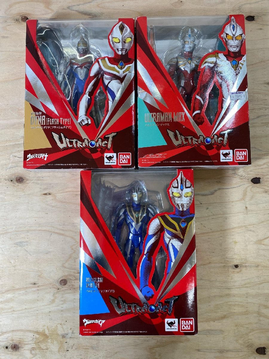 【未使用】【未開封/未使用】3体まとめて BANDAI ULTRA-ACT ウルトラマン ガイア ダイナ マックス AGUL DYNA MAX ウルトラアクトの落札情報詳細 - Yahoo ...