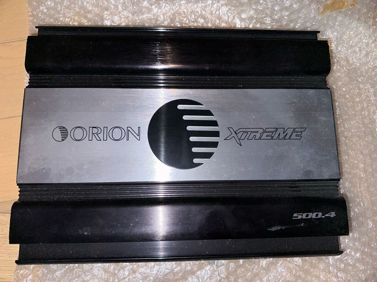 【傷や汚れあり】ORION 4CHパワーアンプ XTREME 500.4の落札情報詳細 - Yahoo!オークション落札価格検索 オークフリー