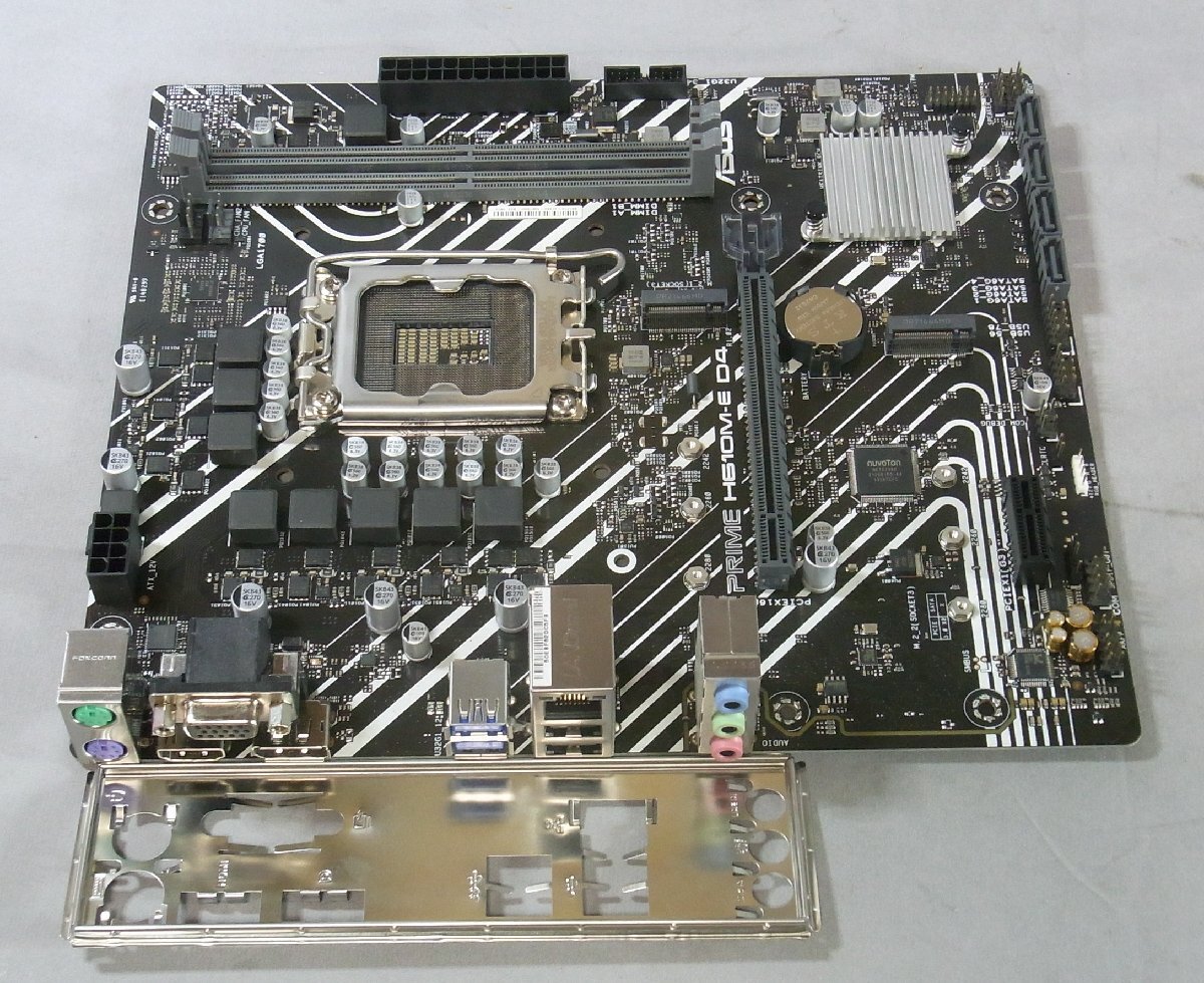 【やや傷や汚れあり】B43573 O-01351 ASUS PRIME H610M-E D4 LGA1700 マザーボード ジャンクの落札情報詳細 - Yahoo!オークション落札価格検索 ...