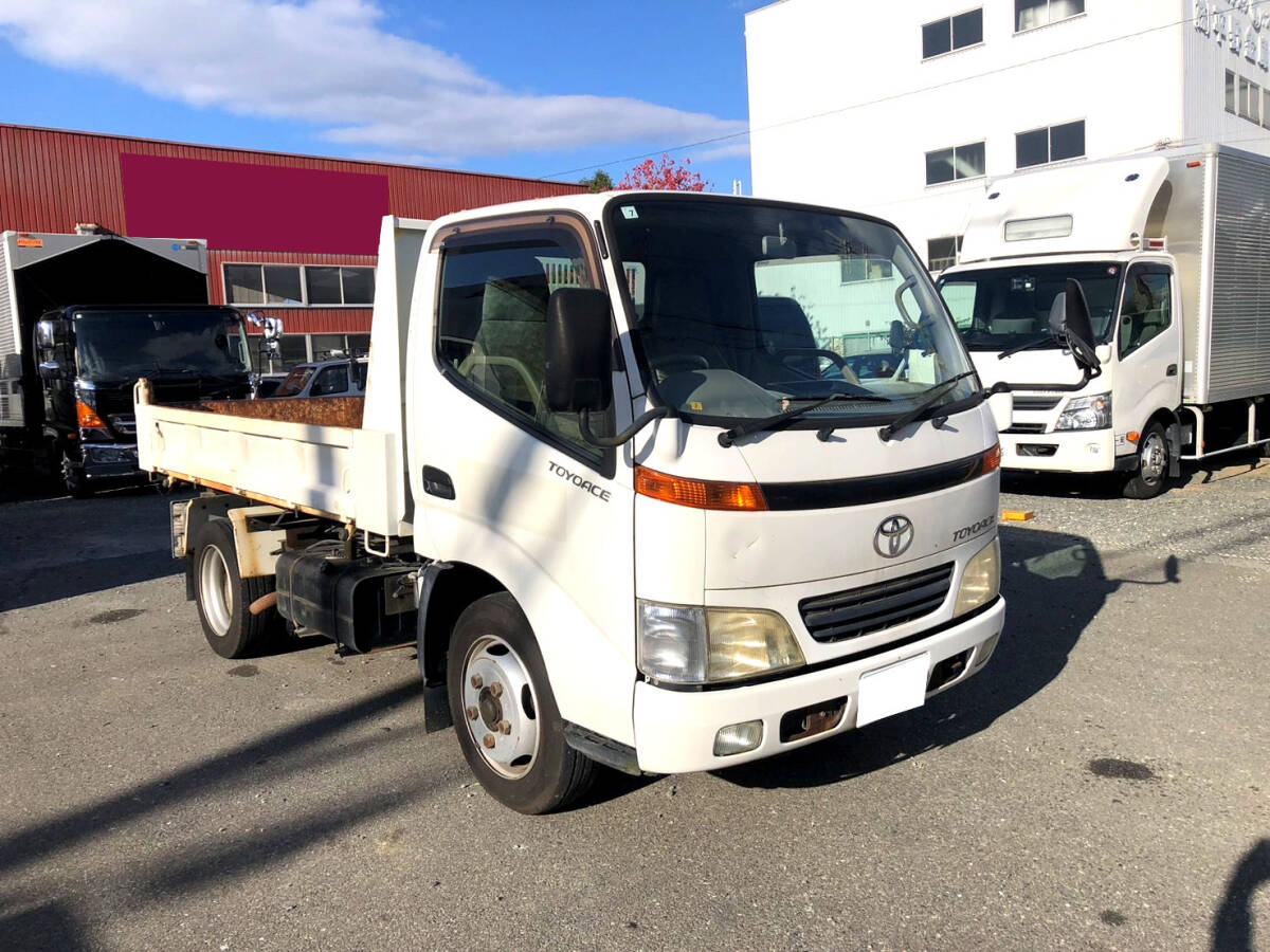 【やや傷や汚れあり】★平成13年 トヨタ トヨエース スライドローダーダンプ 極東開発製 走行15000㎞台 車検R7年7月★の落札情報詳細 ...