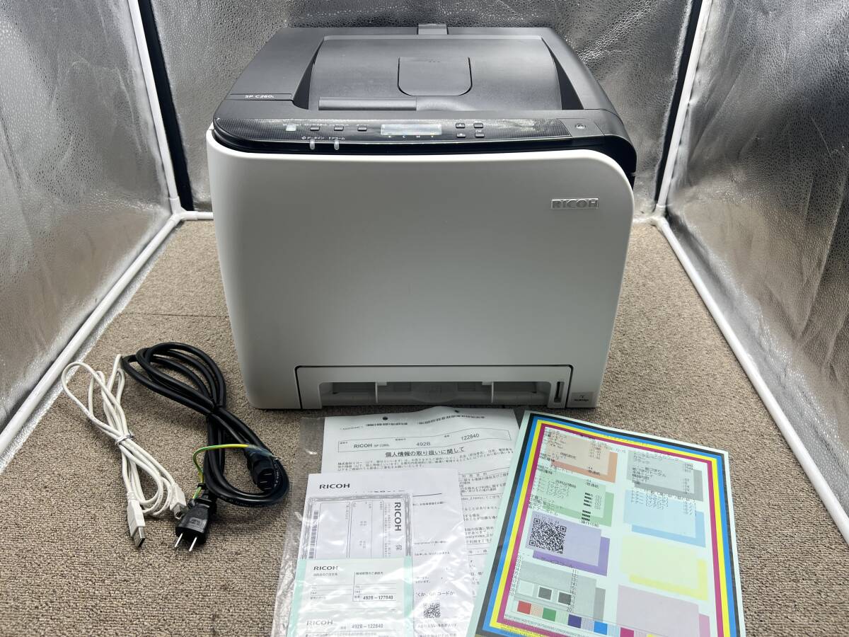 【目立った傷や汚れなし】【美品】 RICOH カラーレーザープリンター 動作品 残トナー有り SP C260L リコー A4 このままお使いいただけます 「管理No.F11359」の落札情報 ...