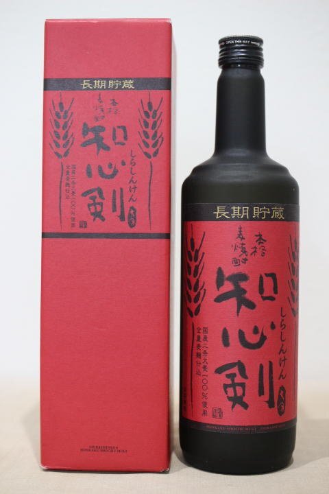 【未使用】藤居酒造 知心剣 麦焼酎 720ml 25% 箱付 7066-80サイズの落札情報詳細 - Yahoo!オークション落札価格検索 オークフリー