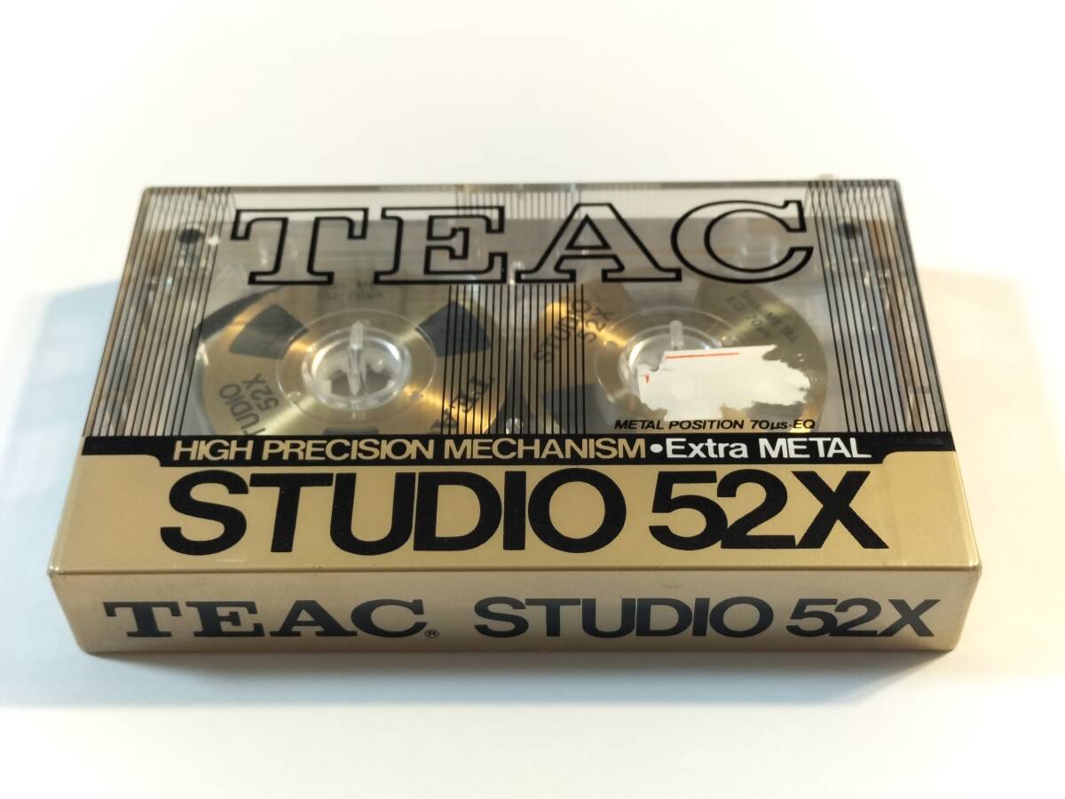 【未使用】未開封 TEAC STUDIO 52X カセットテープ 52分 メタルテープの落札情報詳細 - Yahoo!オークション落札価格検索 ...