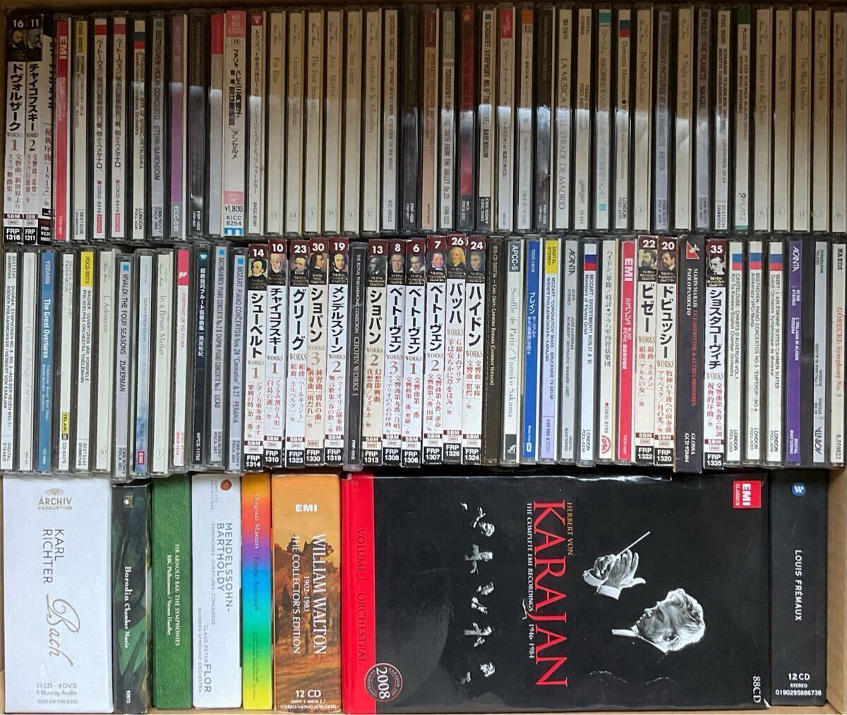 【傷や汚れあり】【1円スタート】クラシック Cd アルバム まとめ 400本以上 ベートーヴェン モーツァルト バッハ売り尽くし Kc005の