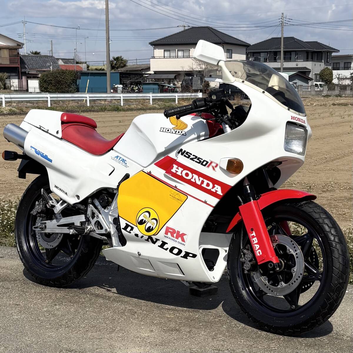 【傷や汚れあり】NS250R 実動 書類付き MC11 フルカウル 絶版 旧車 2スト ホンダ 検）NS NSR TZR SDR KR R1Z ...