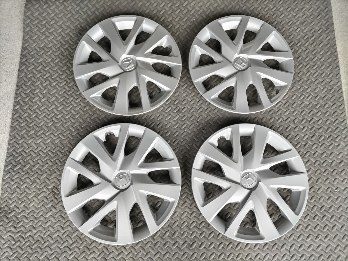 【未使用に近い】新車外し綺麗JF5/6/3/4ホンダN-BOX純正ホイールキャップ4枚セット14インチ44733-TTA-J01JO1ホイールカバー現行 同型NシリーズN-WGN/VAN ...