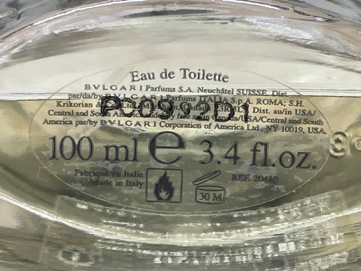 【やや傷や汚れあり】#8299 BVLGARI/ブルガリ プールオム オードトワレ 100ml 残量6割以上 香水の落札情報詳細 - Yahoo!オークション落札価格検索 オークフリー