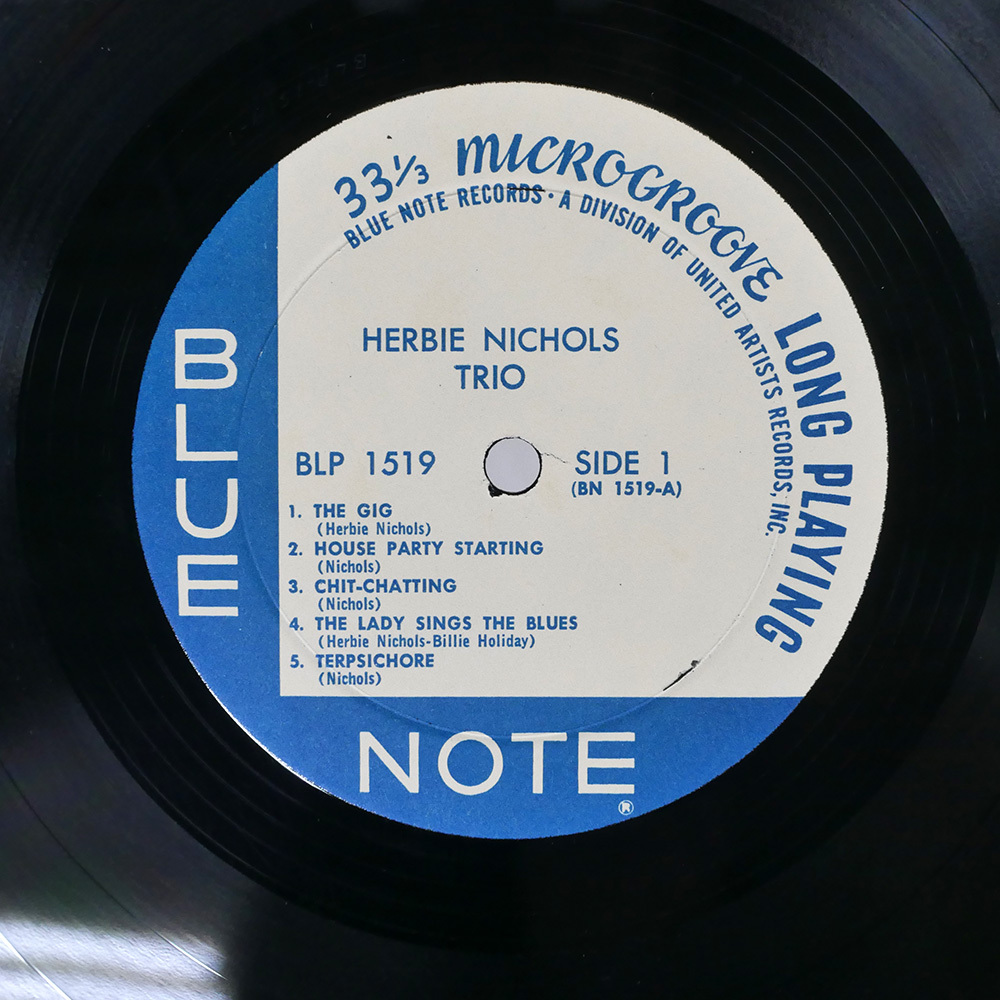 【やや傷や汚れあり】US盤 HERBIE NICHOLS TRIO/HERBIE NICHOLS TRIO/BLUE NOTE BLP1519 ...