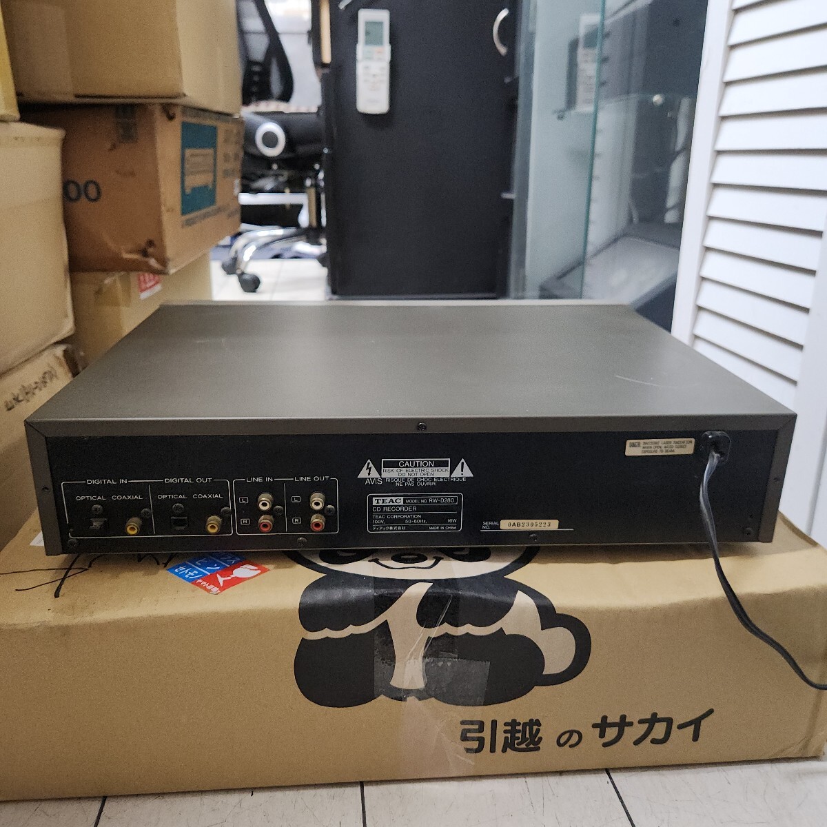 【やや傷や汚れあり】TEAC CDレコーダーRW-D280の落札情報詳細 - Yahoo!オークション落札価格検索 オークフリー
