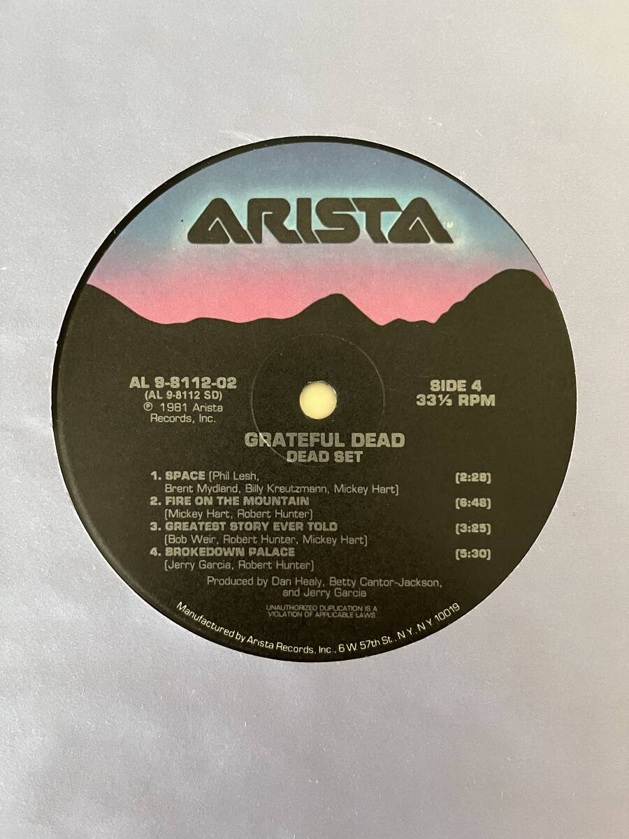 【目立った傷や汚れなし】【2LP】【'81 US Original】GRATEFUL DEAD / DEAD SETの落札情報詳細 - Yahoo!オークション落札価格検索 オークフリー