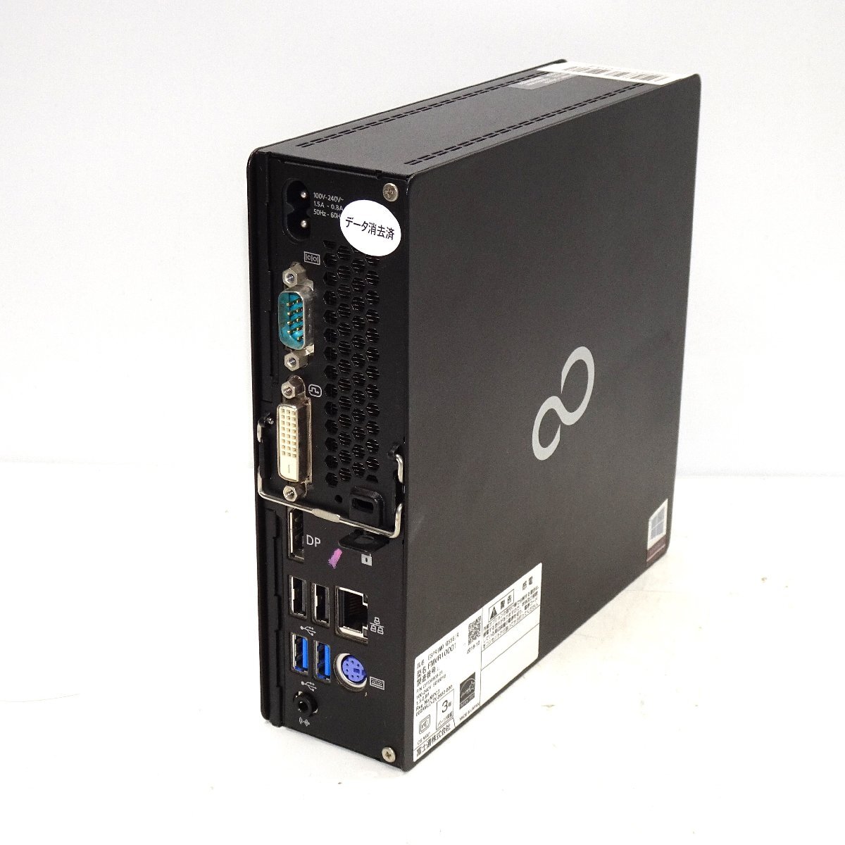 【やや傷や汚れあり】FUJITSU ESPRIMO Q556/R Core i5-7500T 2.7GHz/4GB/HDD500GB/DVDマルチ/OS無/動作未確認【栃木出荷】の落札情報詳細 ...