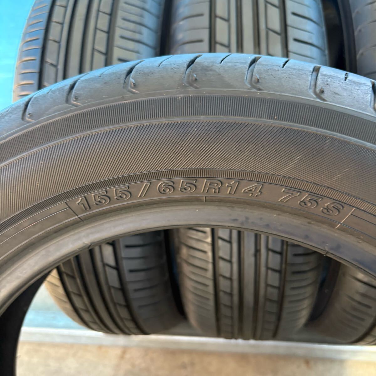 【目立った傷や汚れなし】155/65R14 YOKOHAMA ECOS サマータイヤ 155/65/14 4本 2022年製造の落札情報詳細 - Yahoo!オークション落札価格検索 オークフリー