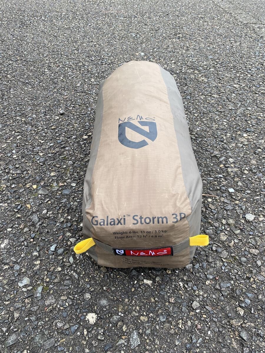 【やや傷や汚れあり】NEMO テント ギャラクシーストーム 3P NM-GXST-3P-CY/ドーム/2~3人用/カーキ/ツーリングの落札情報詳細 - Yahoo!オークション落札価格検索 ...