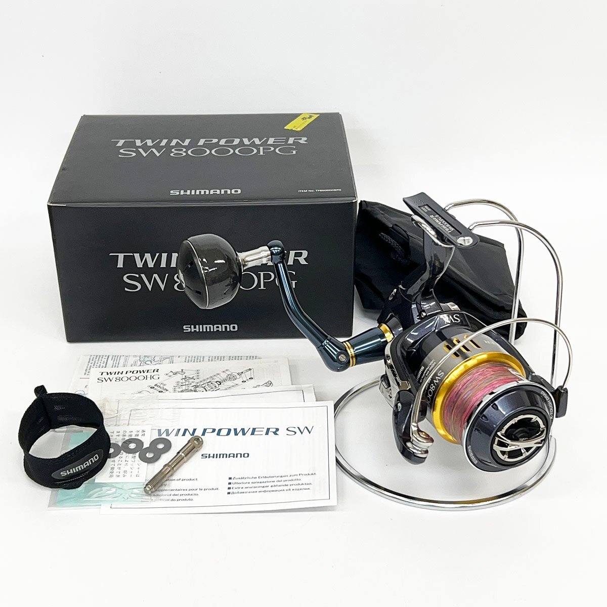 【目立った傷や汚れなし】美品 Shimano シマノ 15 TWIN POWER ツインパワー SW 8000PG スピニングリール [R15587]の落札情報詳細 - Yahoo ...
