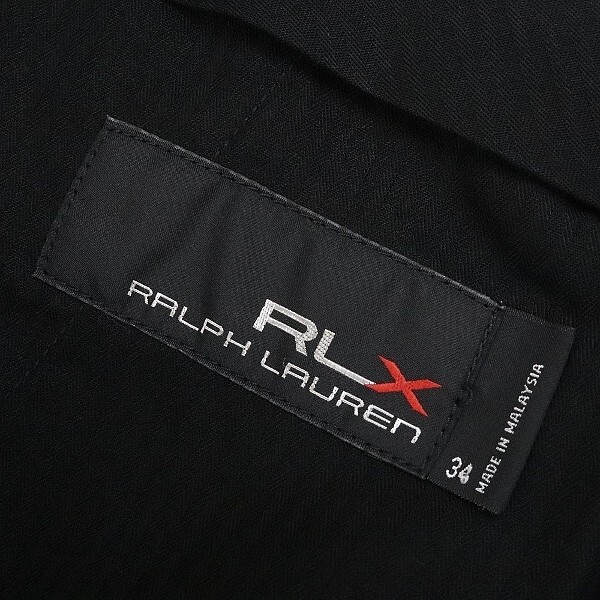 【目立った傷や汚れなし】 RLX アールエルエックス ラルフローレン センタープレス スラックス パンツ 黒 ブラック 34の落札情報詳細 - Yahoo!オークション落札価格検索 オークフリー