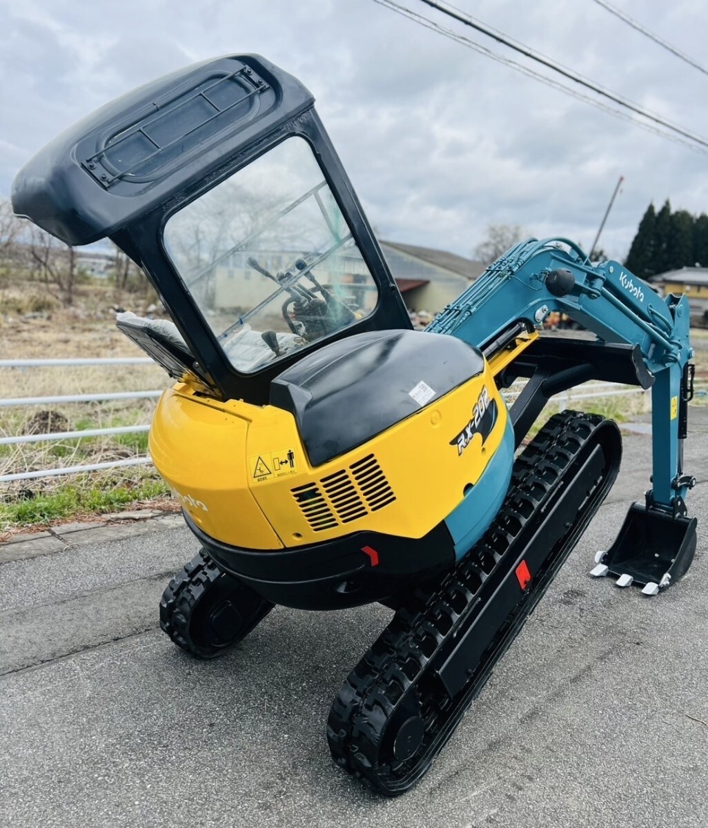 【やや傷や汚れあり】KUBOTA (クボタRX-202)油圧ショベル ユンボ バックホー 1047 時間 2Tクラス ゴムクローラー 倍速付き 栃木県の落札情報詳細 - Yahoo ...