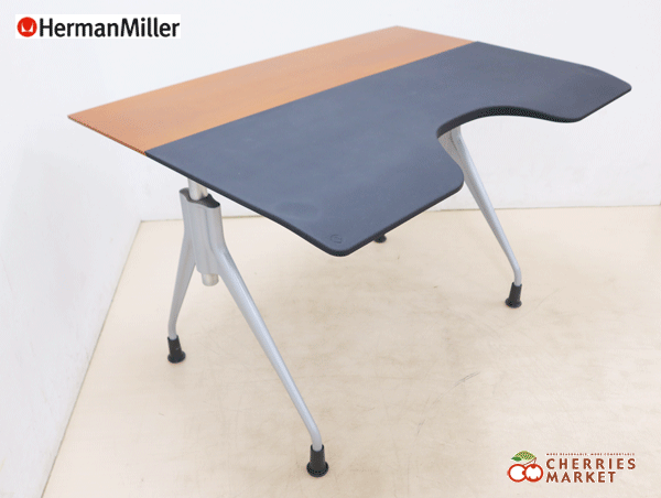 【やや傷や汚れあり】 展示品 Herman Miller ハーマンミラー Envelop Desk エンベロップデスク/事務机 23万の落札 ...