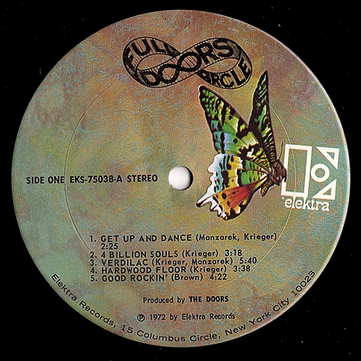 【やや傷や汚れあり】 LP Doors（ドアーズ）「Full Circle」Elektra EKS 75038、US米国盤、Gatefoldユニパック未使用特殊ジャケット、の落札情報詳細 ...