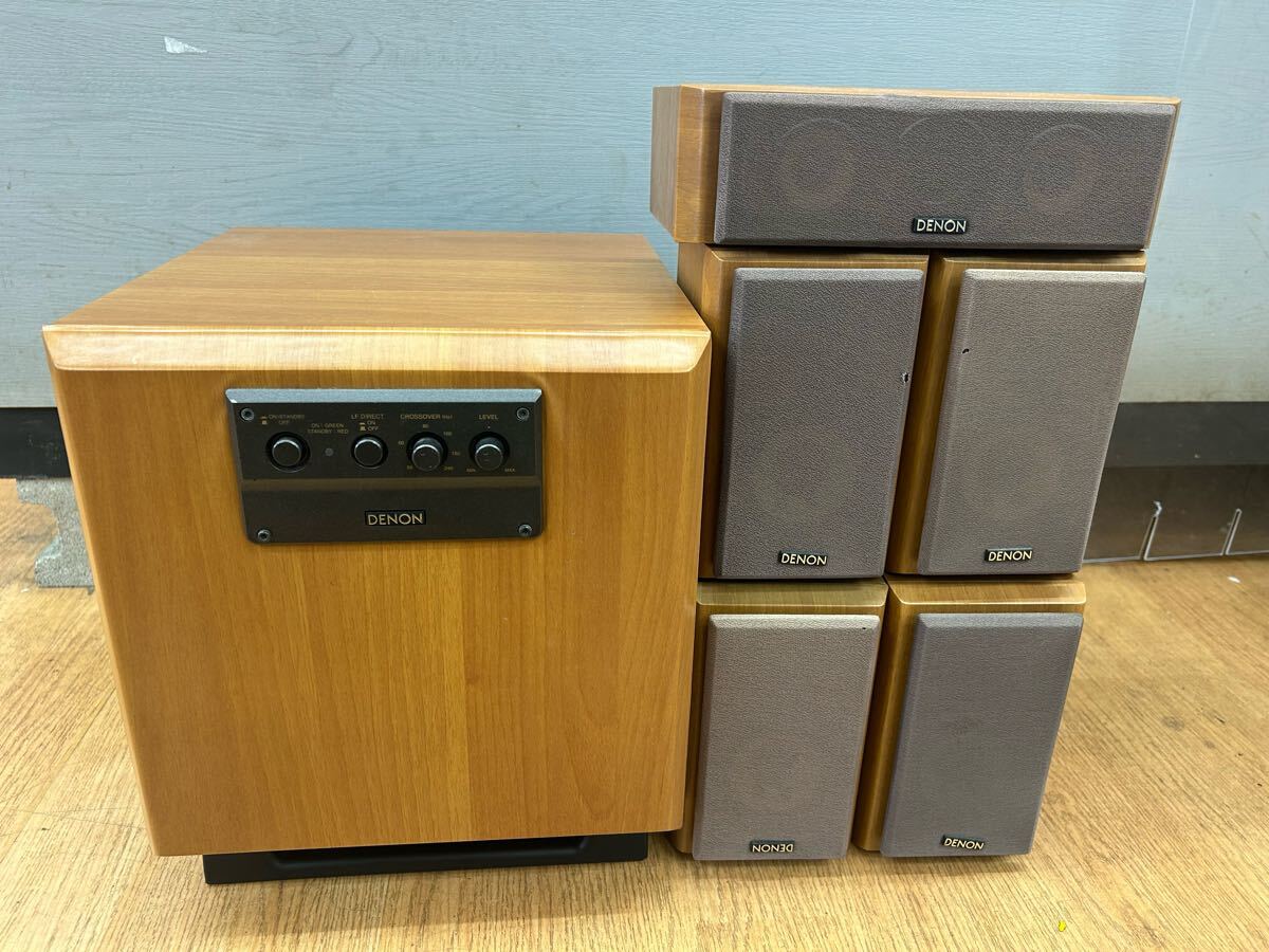 【傷や汚れあり】DENON デノン サブウーファー スピーカーセット DSW-11R SC-C11R SC-A11Rの落札情報詳細 - Yahoo!オークション落札価格検索 オークフリー