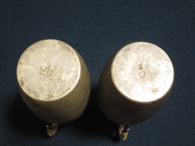 【やや傷や汚れあり】純銀製 ちろり 一対 158gの落札情報詳細 - Yahoo!オークション落札価格検索 オークフリー