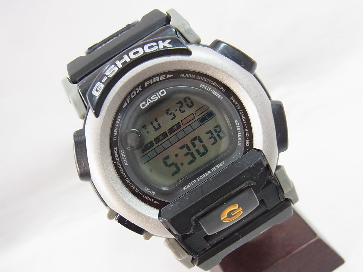 【傷や汚れあり】1円～【稼働・外観難あり】カシオ CASIO G-SHOCK FOX-FIRE DW-003 メンズ 腕時計 クォーツ ...