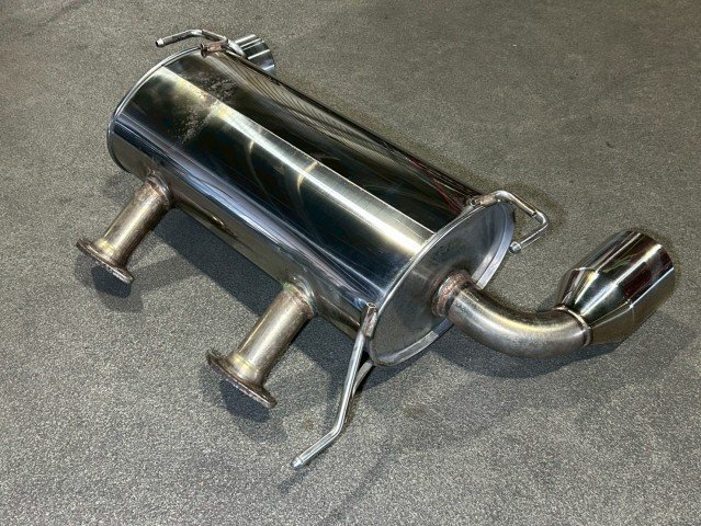 【やや傷や汚れあり】フェアレディZ CBA-Z34 純正 オプション FUJITSUBO マフラー FGK 82941 B0100-1EK26 ...