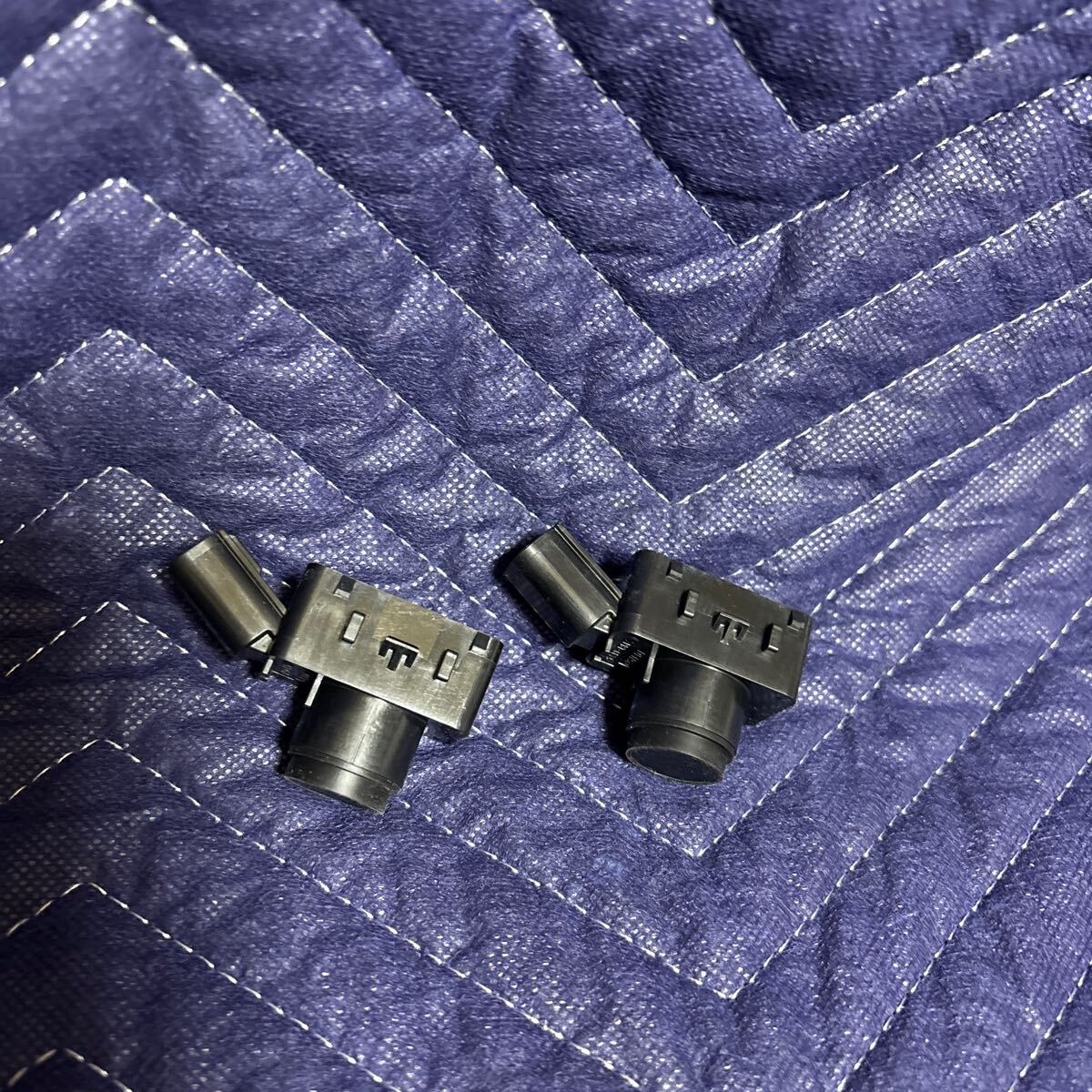 【目立った傷や汚れなし】【送料無料】トヨタ 純正 ウルトラソニックセンサー CA299 つや消し黒 89341-K0060 2個セット ...