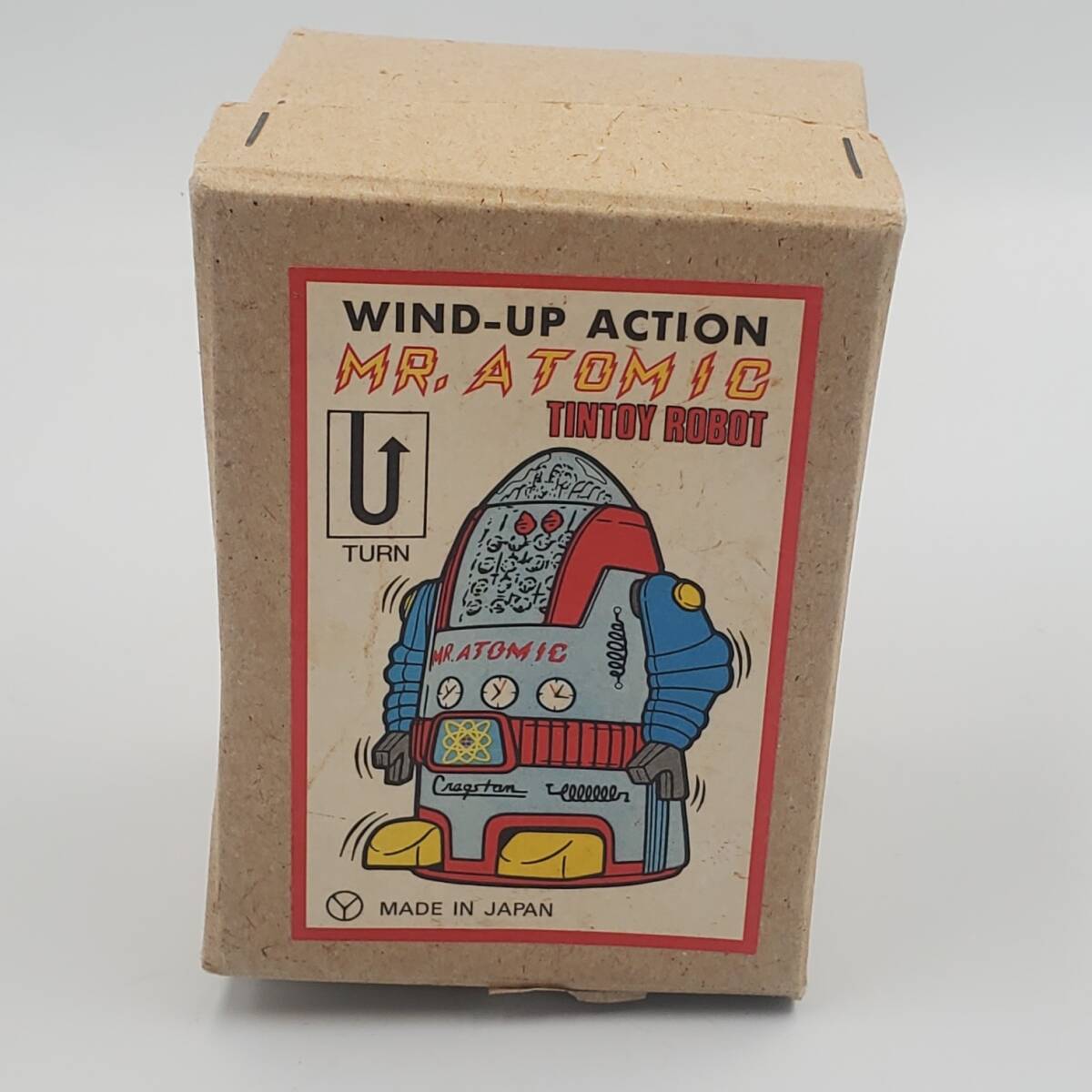 【やや傷や汚れあり】ブリキ玩具 ミスターアトミック TINTOY ROBOT MR.Atomic 日本製 ブリキロボット レトロ 昭和レトロ #9679③の落札情報詳細 - Yahoo ...