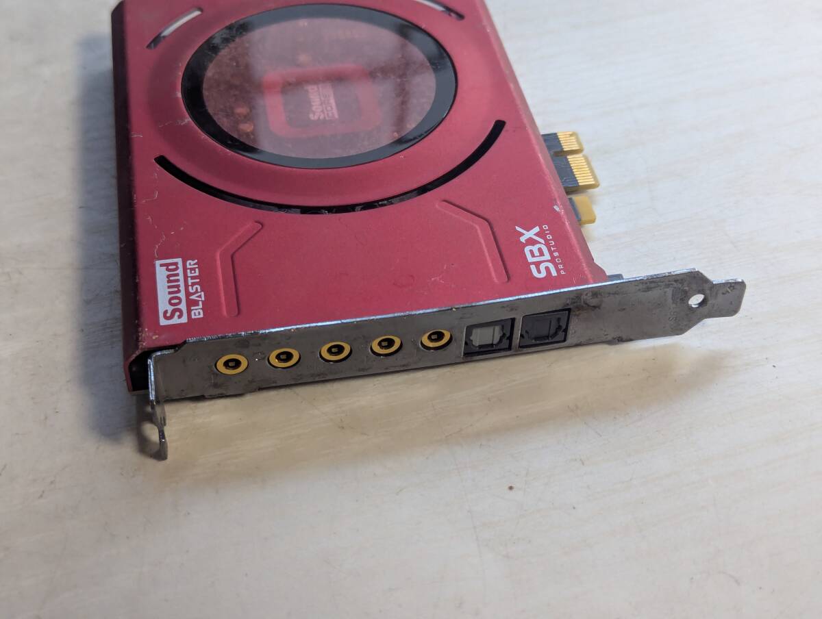 【やや傷や汚れあり】Creative Labs sb0880 Sound Blaster X - Fiチタンサウンドカード【動作確認済み】の落札情報詳細 - Yahoo!オークション落札価格 ...