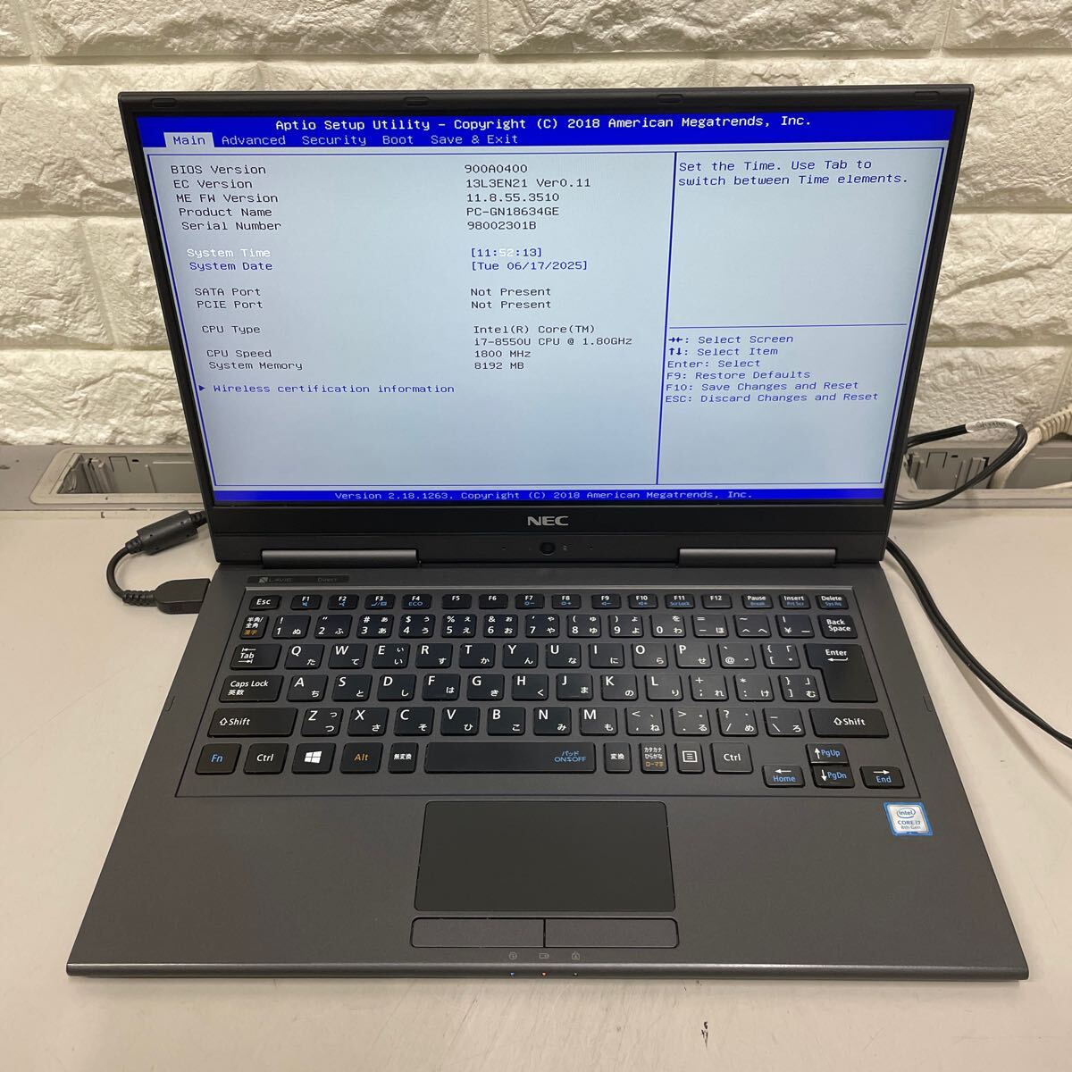 【傷や汚れあり】ミ3 NEC LAVIE Direct PC-GN18634GE Core i7 8550U メモリ8GBの落札情報詳細 - Yahoo!オークション落札価格検索 オークフリー