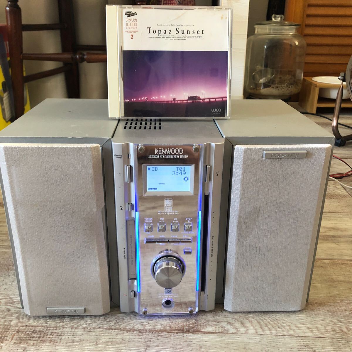 【やや傷や汚れあり】動作品 KENWOOD コンポ CD MD RD-ES3MD 2003年製の落札情報詳細 - Yahoo!オークション落札価格検索 オークフリー