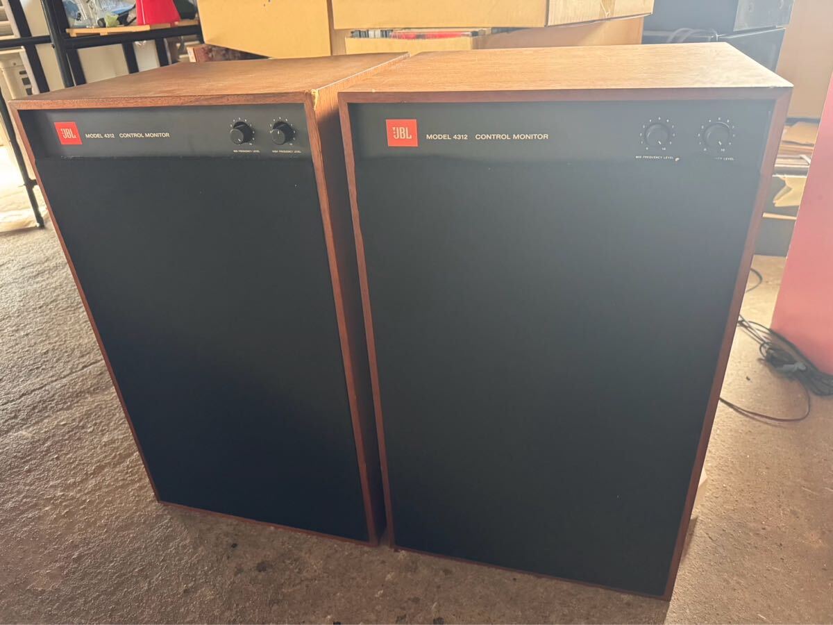 【やや傷や汚れあり】k232 JBL 4312 スピーカー ペア オーディオの落札情報詳細 - Yahoo!オークション落札価格検索 オークフリー