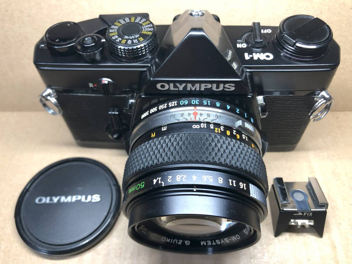 【傷や汚れあり】1円スタート 1円スタート OLYMPUS OM-1 オリンパス G.ZUIKO F1.4 50mm シャッター〇 フィルム一眼レフカメラ ブラックボディ AA207の落札情報 ...