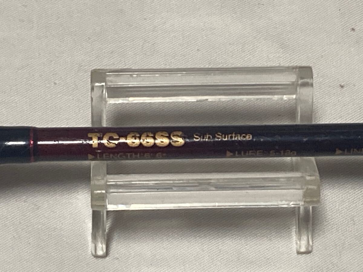 【やや傷や汚れあり】最終値下げ！スミス トレジャースティック TS 66SS サブサーフェス フェルール仕様 スーパーストライク ハトリーズ ...