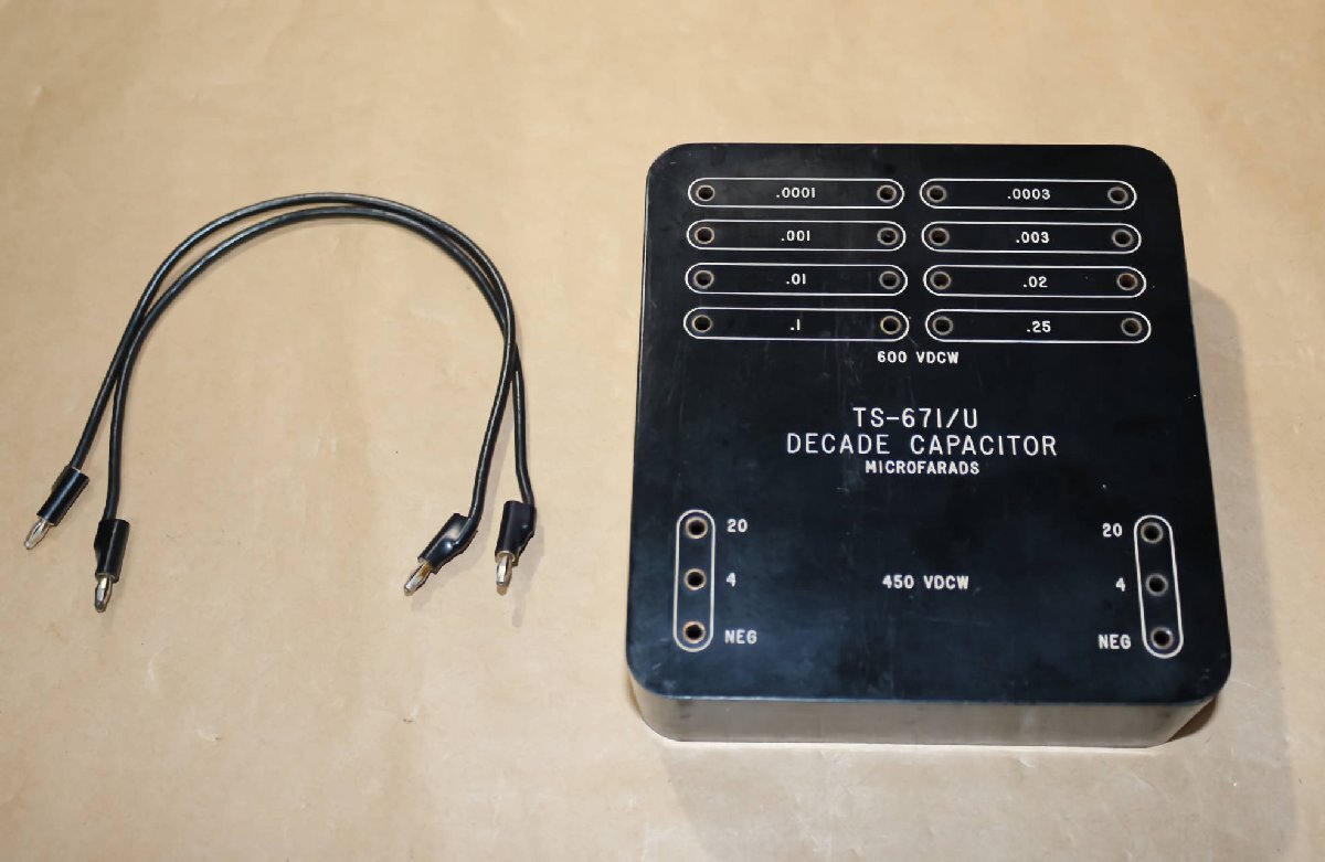 安藤電機 ダイヤル式精密可変コンデンサ DSC-1 DECADE CAPACITOR ANDOU 動作品の落札情報詳細 - Yahoo ...
