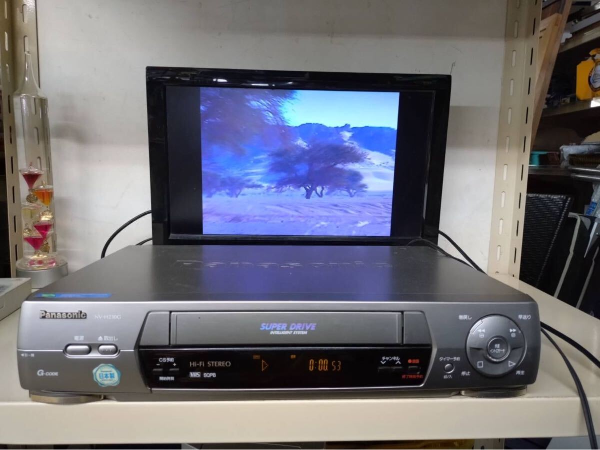 【傷や汚れあり】【ヤ100】Panasonic パナソニック VHSビデオデッキ NV－H230G 1999年製 リモコン無し VHS Hi-Fiの落札情報詳細 - Yahoo!オークション ...