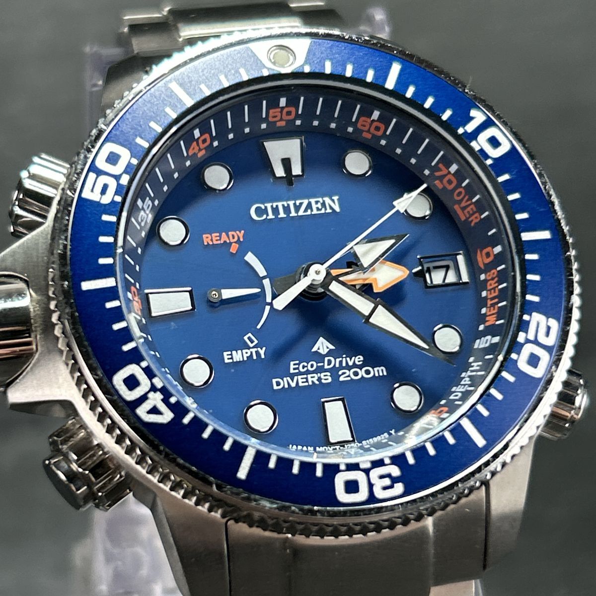 【目立った傷や汚れなし】超美品 限定 コラボモデル CITIZEN シチズン PROMASTER プロマスター エコドライブ チーム クロシオ ...