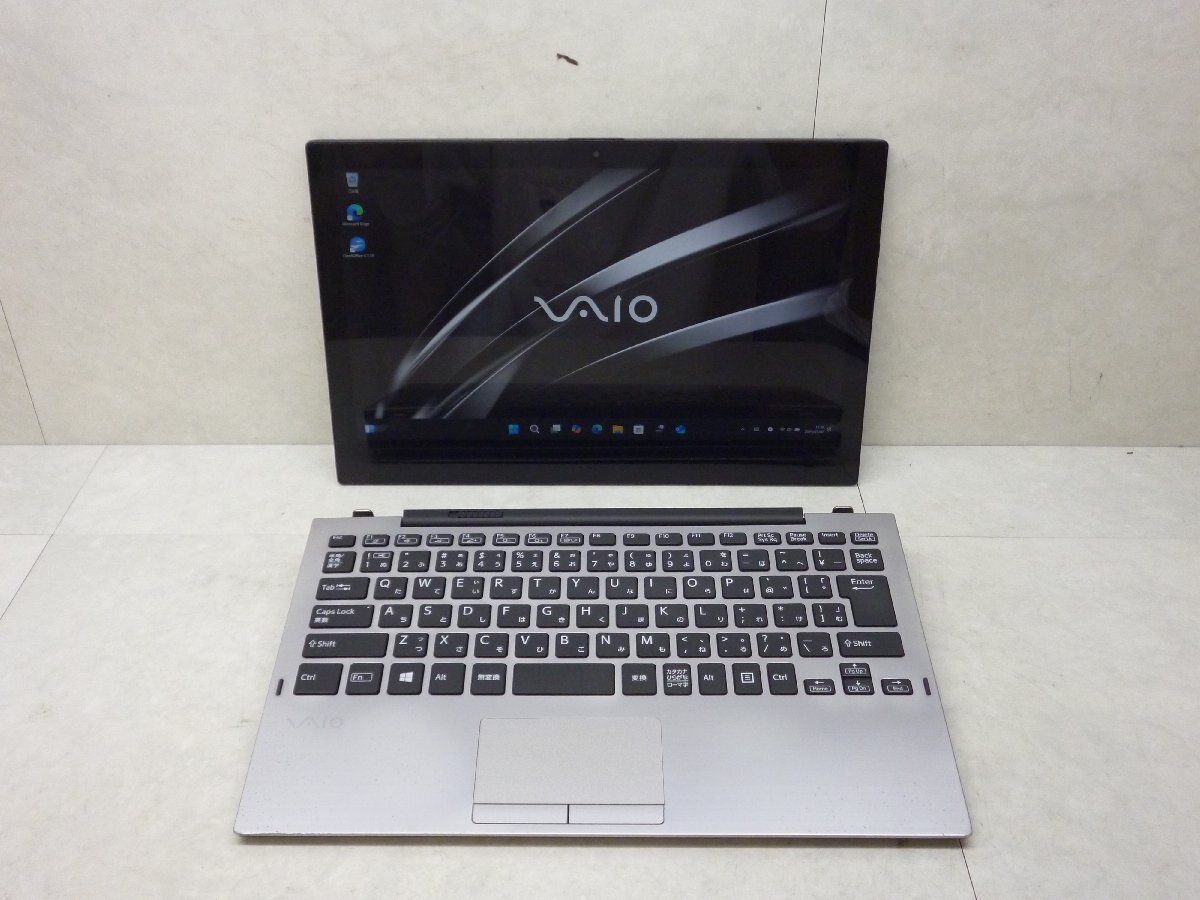 【目立った傷や汚れなし】1円～ 外装良好 Office2019 VAIO Pro PG VJPG11C11N i5-8250U 8G ...